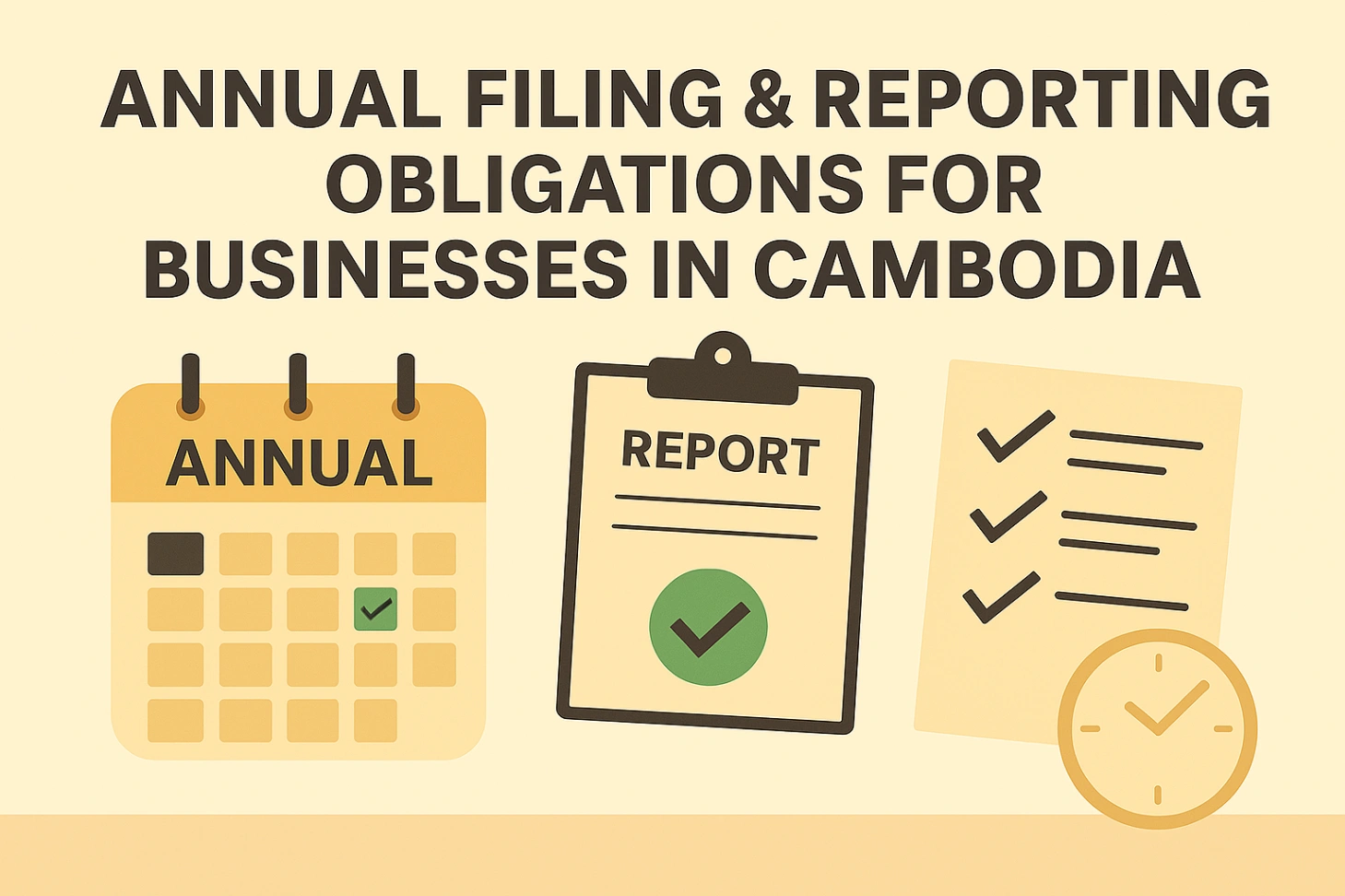 Annual Reporting & Filing in Cambodia (2025) | GDT Compliance Guide