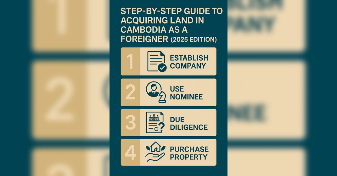 How to Buy Land in Cambodia as a Foreigner (2025 Guide) | Adaeng ...